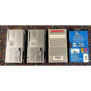 Sony | Media | New Bundle Of 4 Blank Vhs Tabs Sony 6t2vr 120minute ...